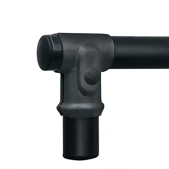 Tee Fitting Powder Coated Black for chainmesh and chainwire fences > Downee